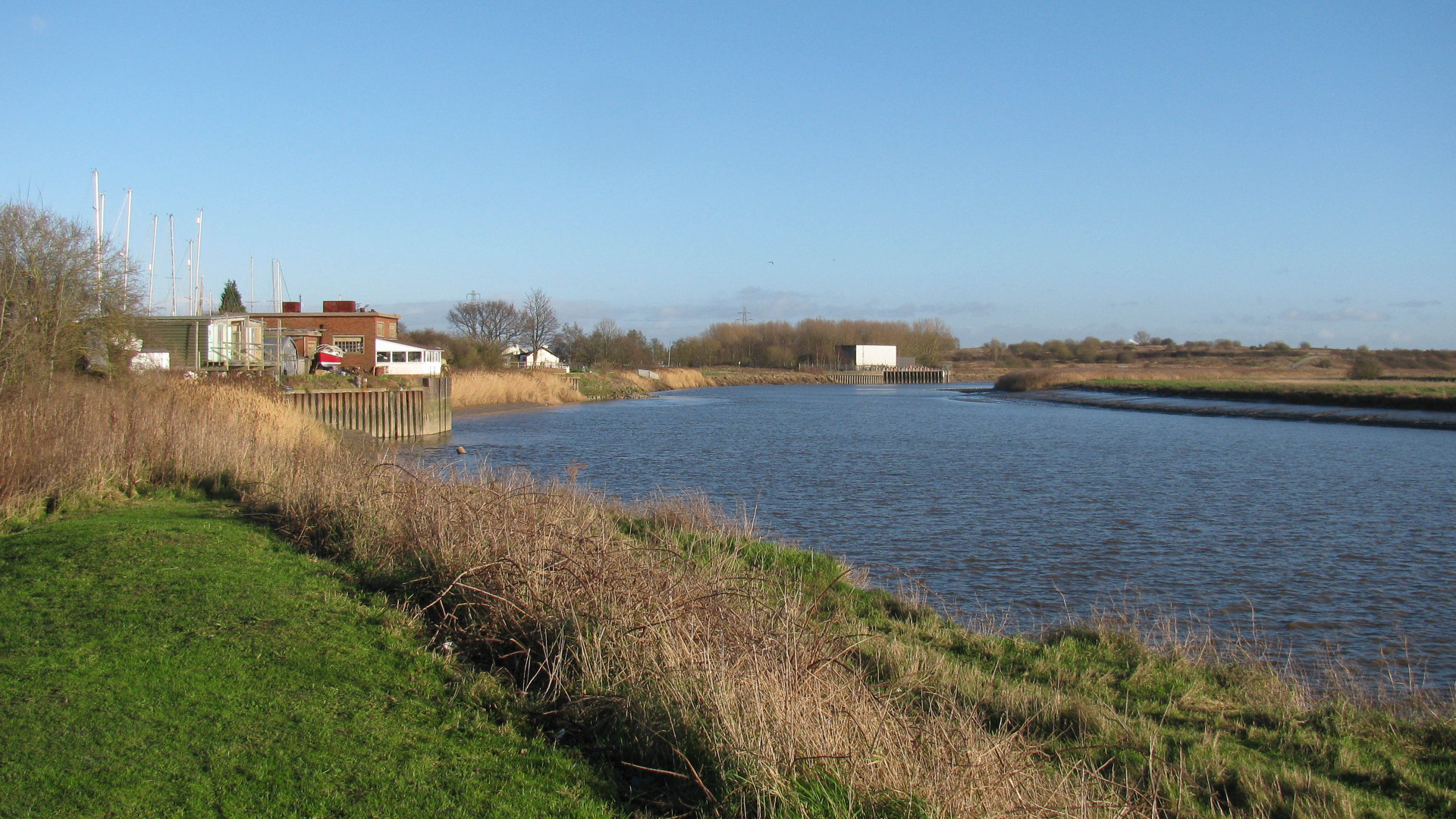 River Mersey at Fiddler's Ferry - Waterway Routes