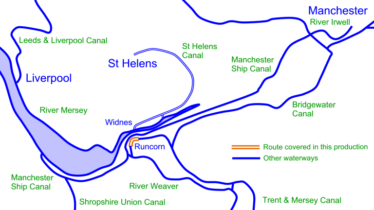 Runcorn & Weston Canal - Waterway Routes