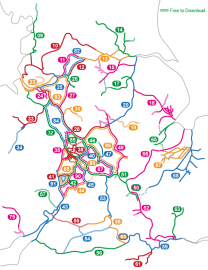 England & Wales Waterway Maps - Waterway Routes