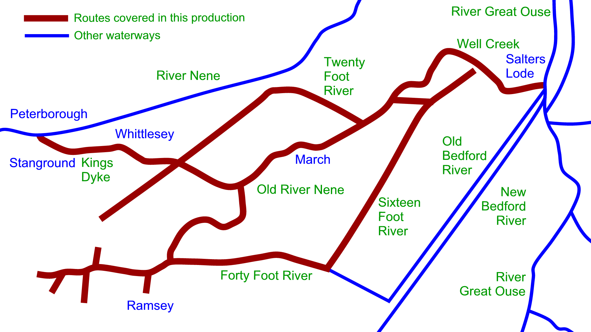 Middle Level Navigations DVDs - Waterway Routes