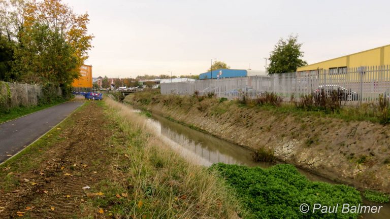 The straightened channel of the York Stream - Waterway Routes