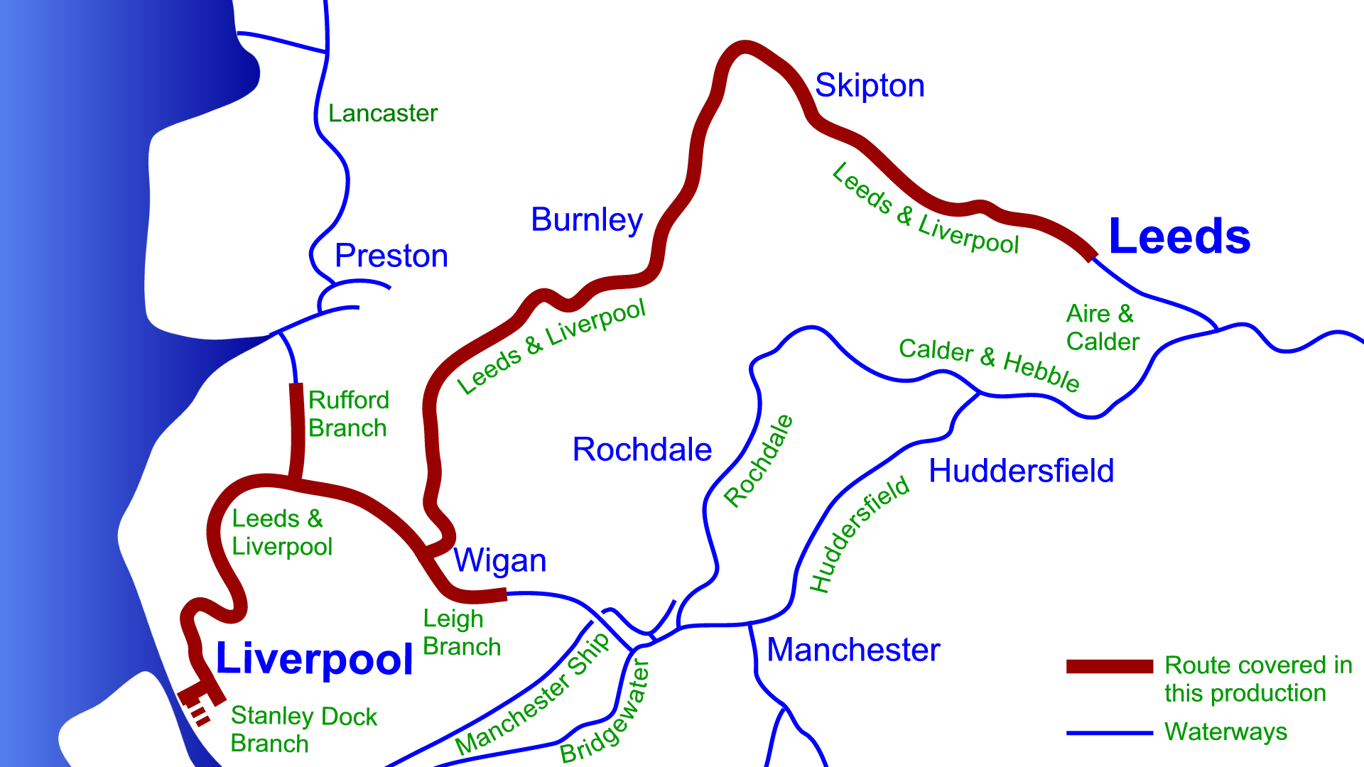 Leeds & Liverpool Canal DVD – Waterway Routes