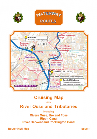 River Ouse and Tributaries Maps - Waterway Routes
