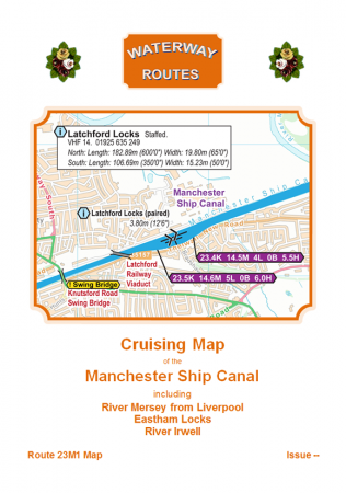 Manchester Ship Canal Maps – Waterway Routes