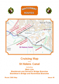St Helens Canal Maps - Waterway Routes
