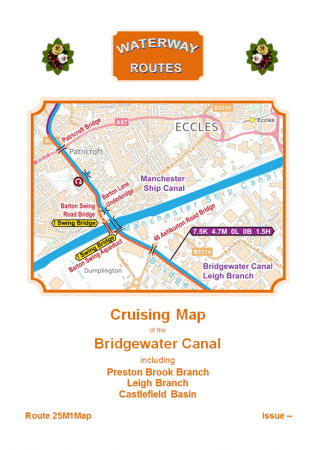 Bridgewater Canal Maps - Waterway Routes