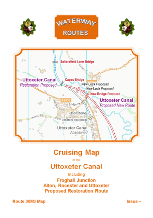 Uttoxeter Canal Maps - Waterway Routes