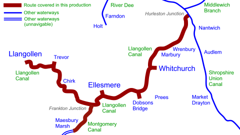 Llangollen Canal DVDs - Waterway Routes