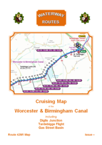 Worcester & Birmingham Canal Maps Archives - Waterway Routes