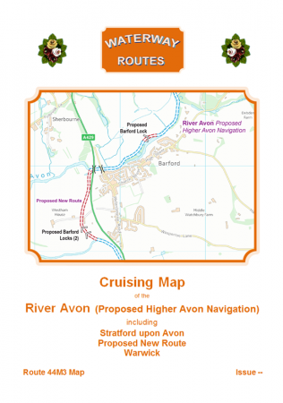 River Avon (Proposed Higher Avon) Maps – Waterway Routes