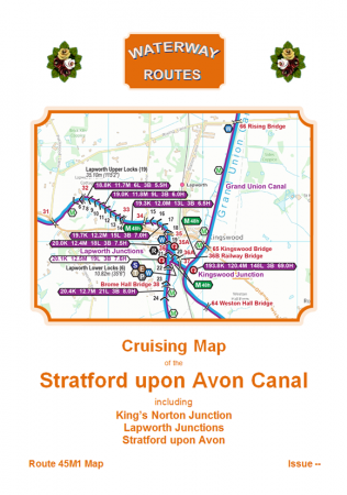 Stratford upon Avon Canal Maps - Waterway Routes