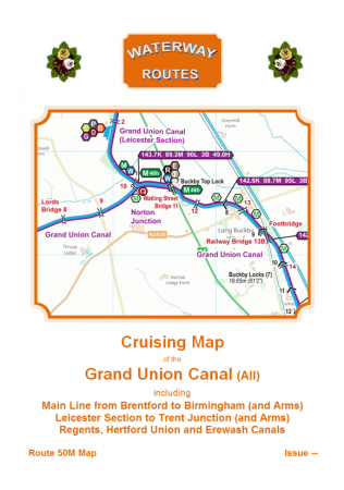 Grand Union Canal (All) Maps - Waterway Routes