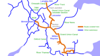 Grand Union Canal (All) Maps – Waterway Routes