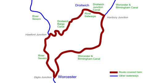Mid Worcestershire (Droitwich) Ring DVDs - Waterway Routes