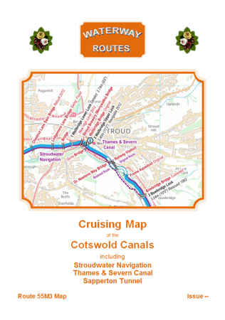Cotswold Canals (Restoration) Maps – FREE – Waterway Routes