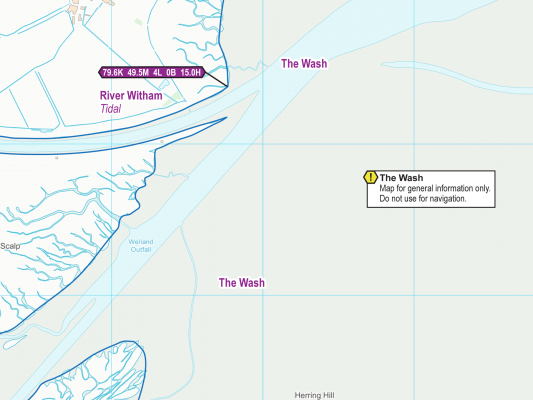 The Wash Maps - FREE - Waterway Routes