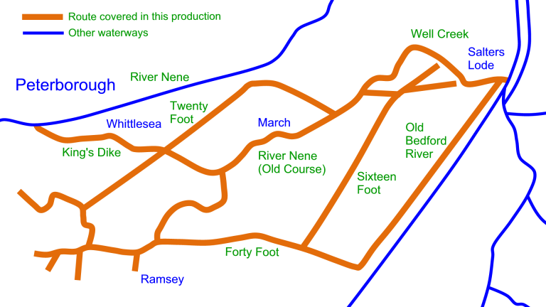 Middle Level Navigations Maps – Waterway Routes