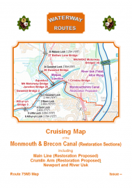 Monmouth & Brecon Canal (Restoration Section) Map - Waterway Routes