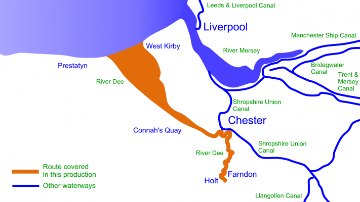 River Dee Maps - FREE - Waterway Routes