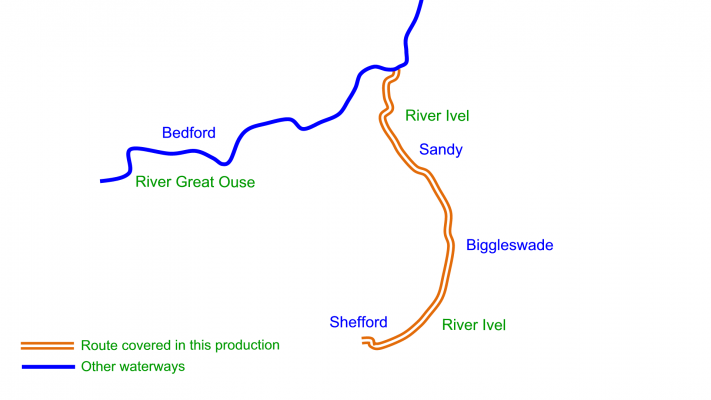 River Ivel Maps - FREE - Waterway Routes