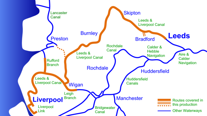 Leeds & Liverpool Canal Map for Download – Waterway Routes