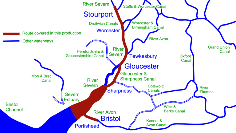 River Severn and Gloucester & Sharpness Canal DVDs - Waterway Routes