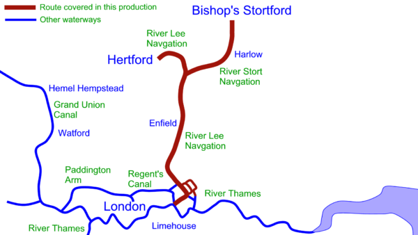 Lee & Stort Navigations DVDs - Waterway Routes