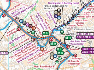 Grand Union Canal (All) Maps – Waterway Routes