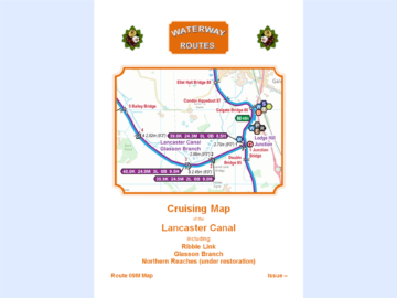 Lancaster Canal Map for Download - Waterway Routes