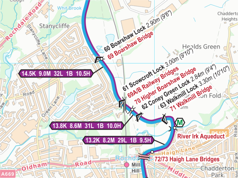 Rochdale Canal Map for Download - Waterway Routes