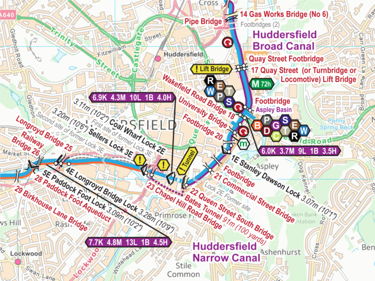 Bridgewater Canal Map for Download - Waterway Routes