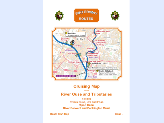River Ouse and Tributaries Map for Download - Waterway Routes
