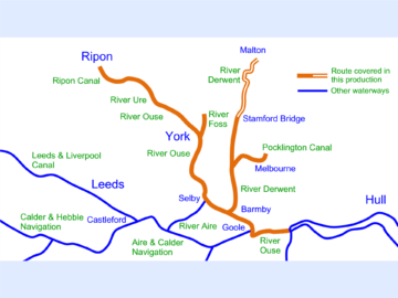 River Ouse and Tributaries Map for Download - Waterway Routes