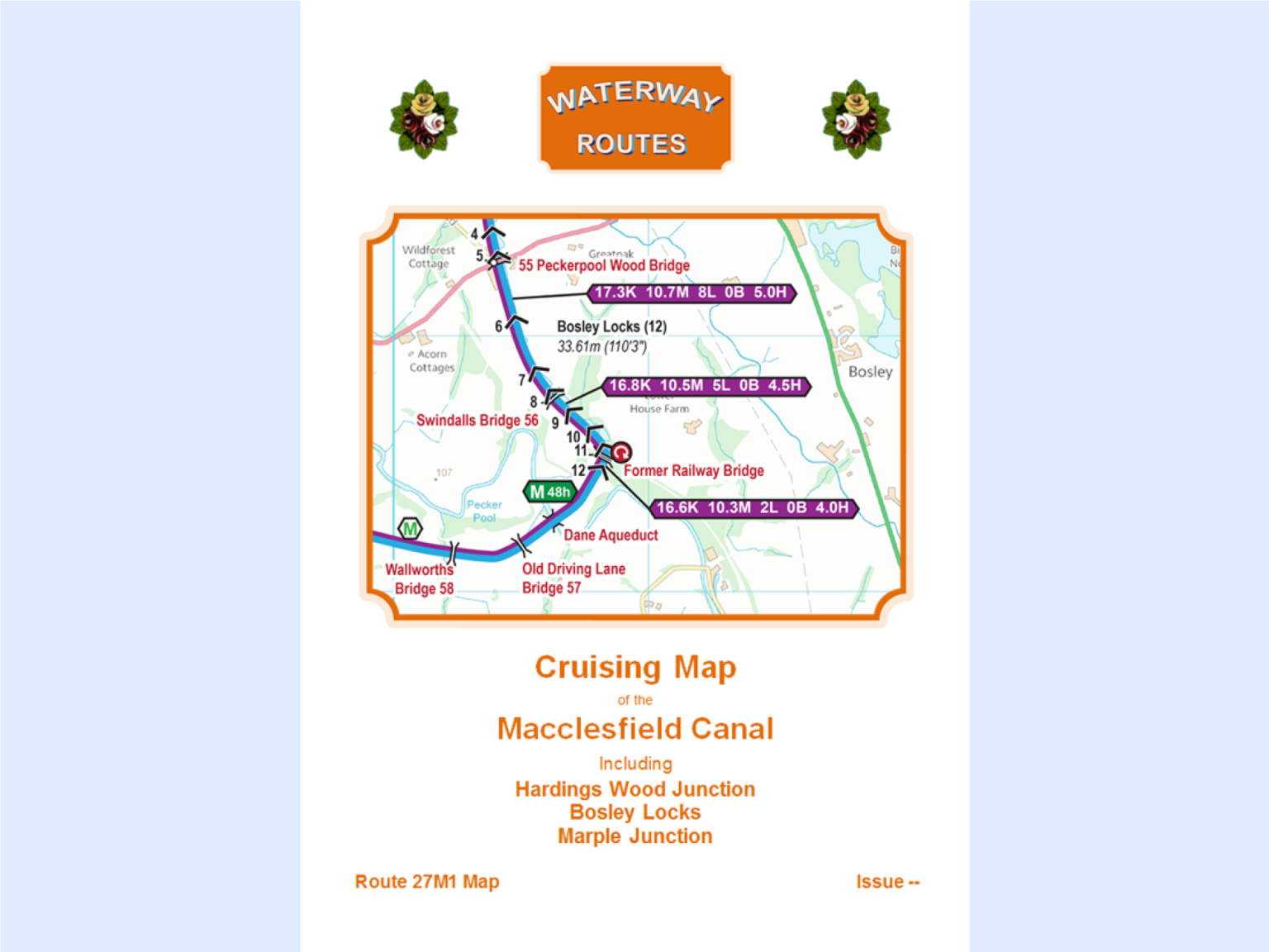 Macclesfield Canal Map for Download - Waterway Routes