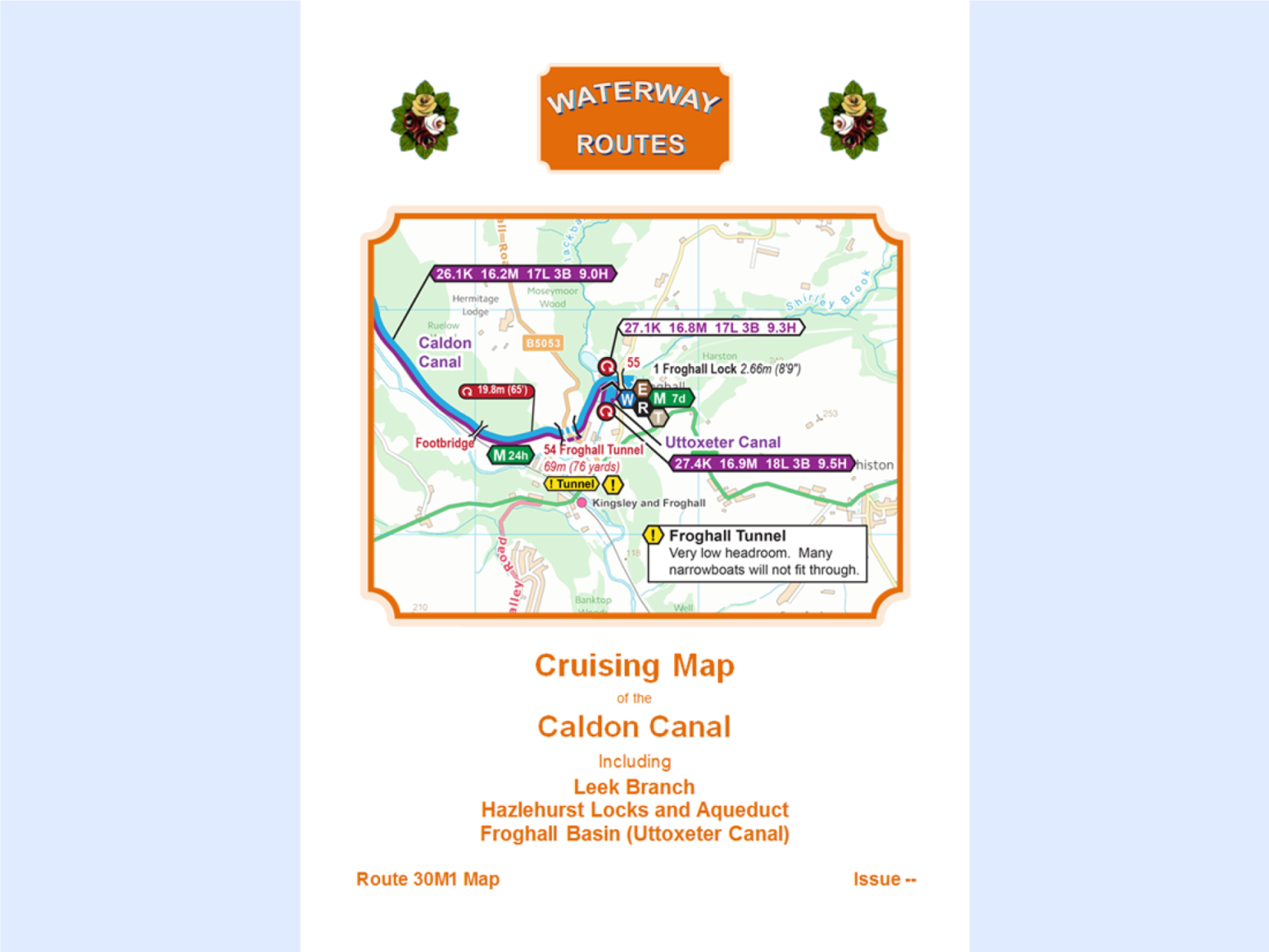 Caldon Canal Map for Download - Waterway Routes