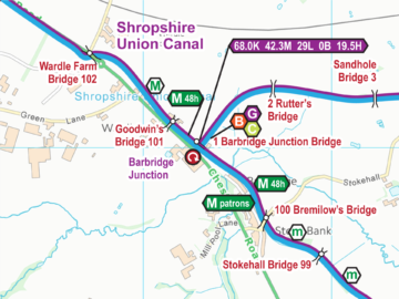 Llangollen Canal Maps – Waterway Routes