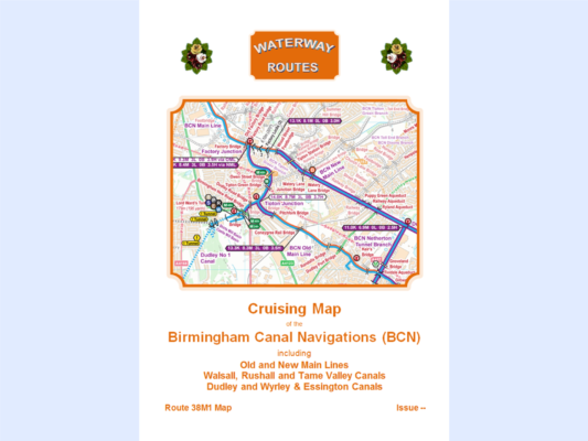 Birmingham Canal Navigations (BCN) Map for Download - Waterway Routes