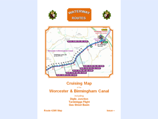 Worcester & Birmingham Canal Map for Download - Waterway Routes