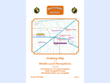 Middle Level Navigations Map for Download - Waterway Routes