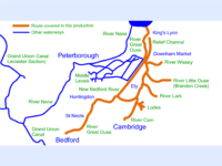 River Great Ouse and Tributaries Map for Download - Waterway Routes