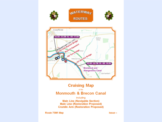 Monmouth & Brecon Canal Map for Download - Waterway Routes