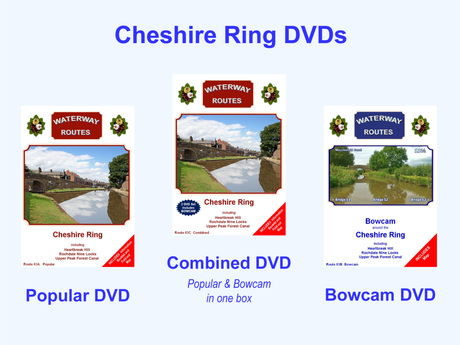 Cheshire Ring DVDs - Waterway Routes