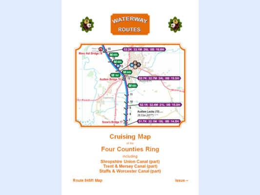 Four Counties Ring Map for Download - Waterway Routes