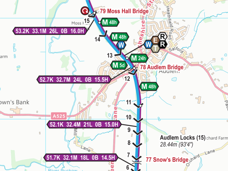 Llangollen Canal Map for Download - Waterway Routes