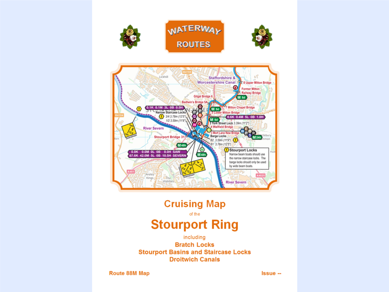 Stourport Ring Map for Download - Waterway Routes