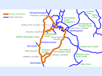 Stourport Ring Map for Download - Waterway Routes