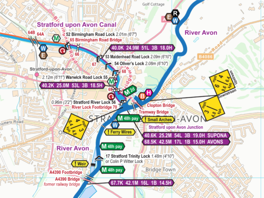 Stourport Ring Map for Download - Waterway Routes