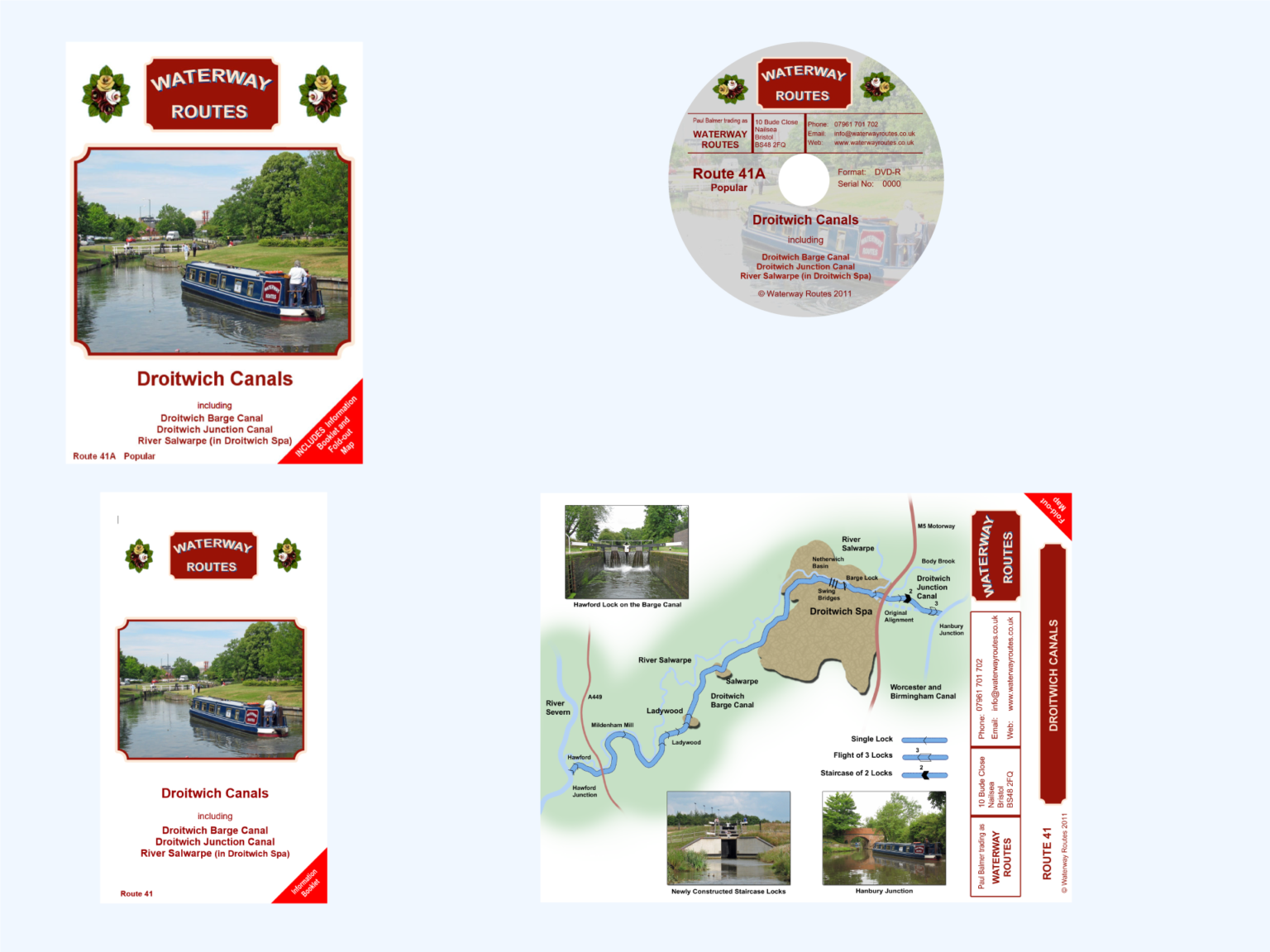Droitwich Canals DVDs - Waterway Routes