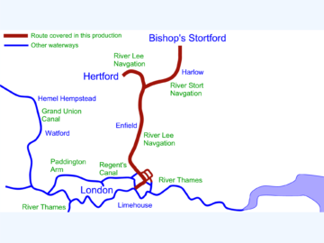Lee & Stort Navigations DVDs - Waterway Routes