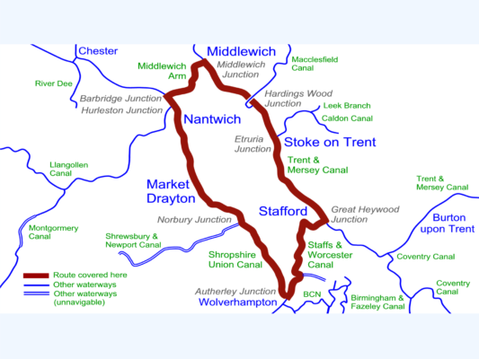 Four Counties Ring DVDs - Waterway Routes